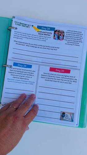 Family and Consumer Science Bell Ringer Journal Bundle - FCS - FACS ...