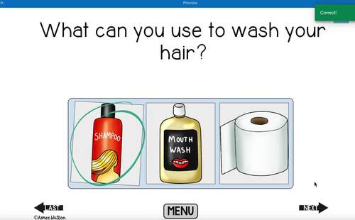 Life Skills Personal Hygiene Activities Boom Cards™ by Aimee Walton