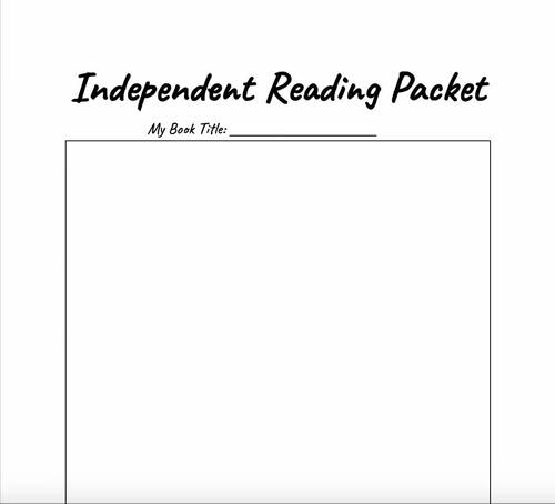 Independent Reading Packet by Willits Works | TPT