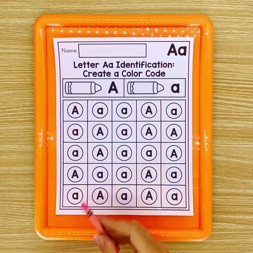 Letter Identification NO PREP by The Moffatt Girls | TPT