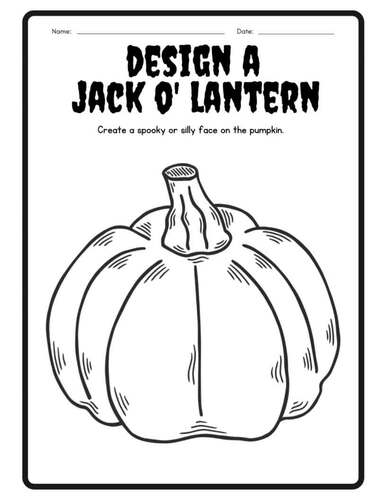 Halloween Coloring & Activity Book & Color Your Own Bookmarks | TPT