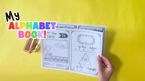 Letter of the Week | My Letter T Book by Kids Burrow | TPT