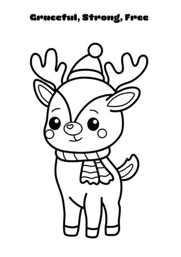 Enchanting Deer Coloring Book - 50 Pages of Majestic Designs by Kids Mania