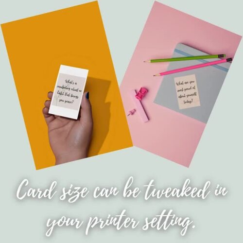 Gratitude Cards Journal Prompts for Teens and Adults: 60 cards by ...
