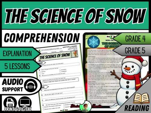 The Science of Snow | Reading Comprehension | Grade 4/5 by Bitesize ...