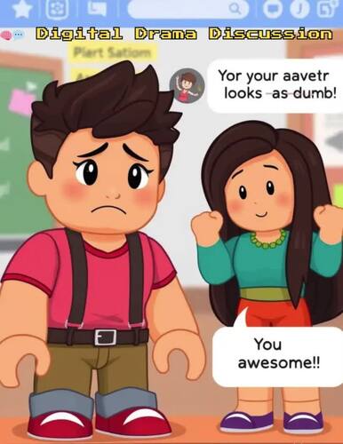 Digital Drama Discussion Worksheet by Bookworm Buddy Store | TPT