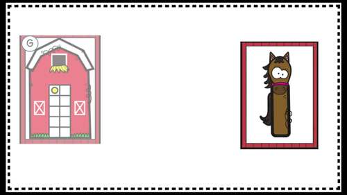 Barn Farm Ten Frame Fall Task Box Counting Number Math Center Activity