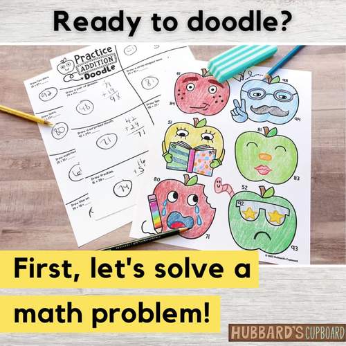 Back to School Math - 2 & 3 Digit ADDITION With & Without Regrouping ...