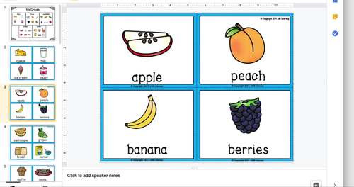 ESL Activities, Digital Flashcards and Activities, The Food Groups