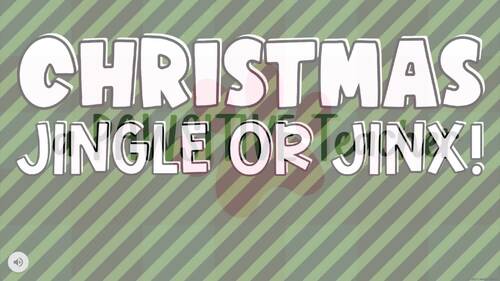 Christmas Party Game | Jingle or Jinx? | Google Slides Community Building