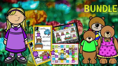 Goldilocks and the three bears bundle by Murphys lesson design studio