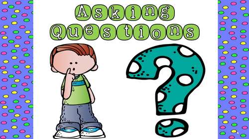 Asking Questions Strategy Posters and Printable Pages Little Prep