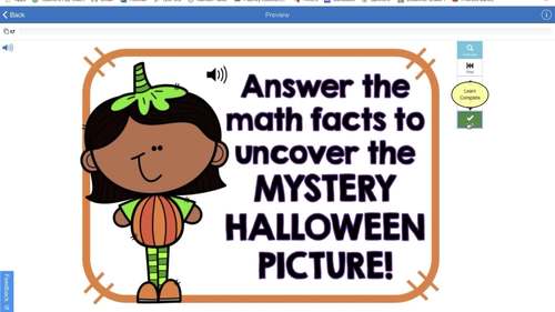 Halloween Addition Math Facts Boom Cards™ | TPT