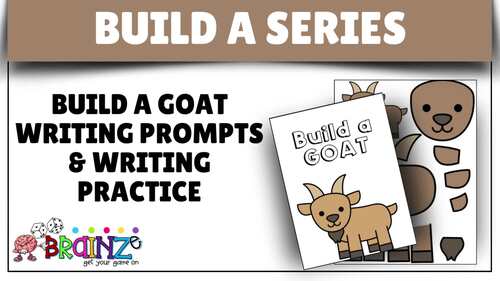 Language Craft and Activity | Build a Goat Craft Literacy Center Pack