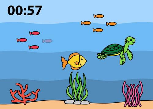 Ocean Theme Visual Timer Countdown Classroom Management Video | TPT