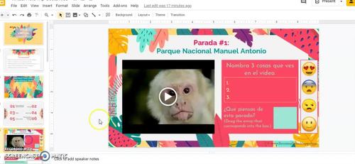 Virtual Field Trip Spanish Class to Costa Rica by Llearning Llama
