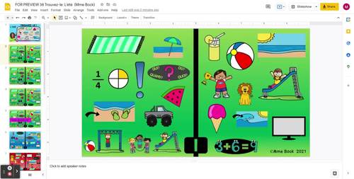 Trouvez-le! - L'été - Google Slides™ by Mme Bock | TPT