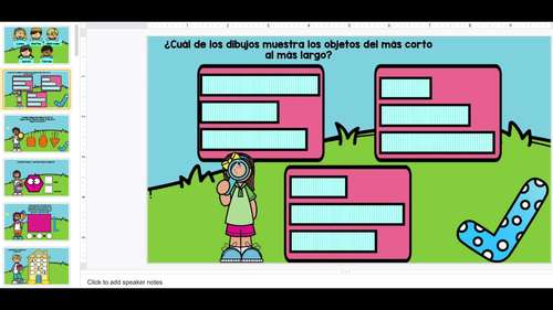 1st Grade Virtual Morning Work April Week 1 Spanish Google Slides