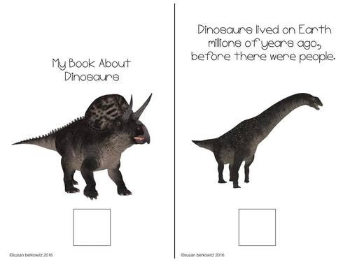 Dinosaurs Interactive Language Activities for Speech Therapy Autism