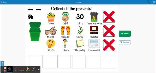 Christmas Articulation Game | Collect Presents | late sounds BOOM Card™