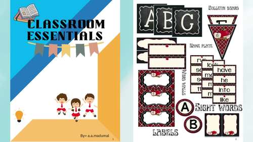 Classroom Essentials : Creative Packet Specially for Students and Teachers?