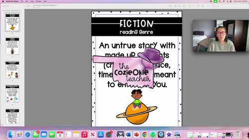 pastel reading genre posters / genre word wall / posters | TPT