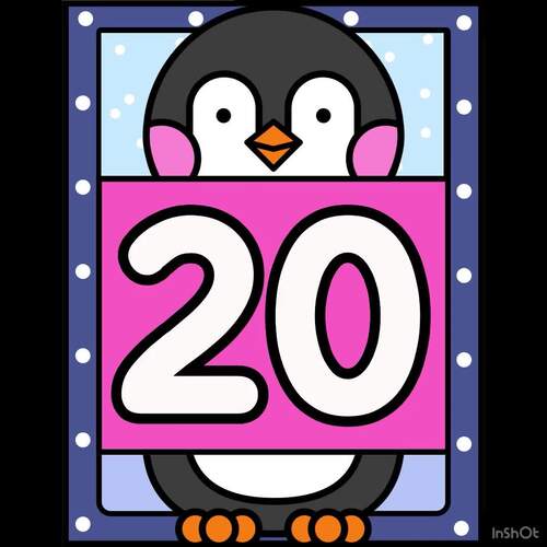 Skip Counting by 10s to 120 Posters & Practice Cards | Penguin Theme