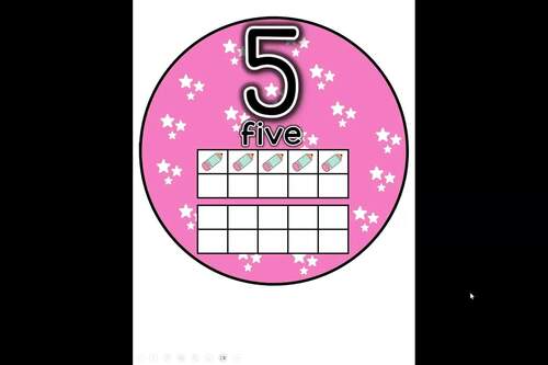 Basic Babes Number Posters and Circle Number Line by Julia's Colorful ...