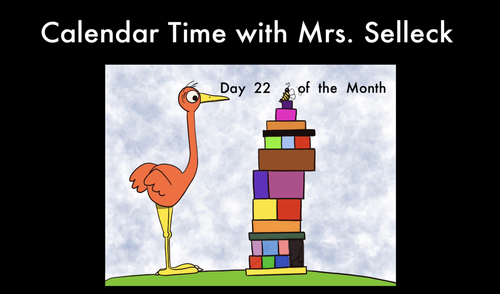 Calendar Time with Richelle Selleck, Day 22 of the Month | TPT
