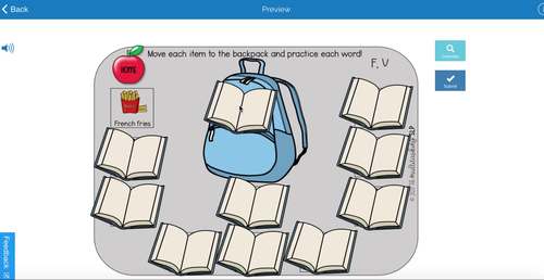 Back To School Articulation Interactive Activity- BOOM CARDS | Speech ...