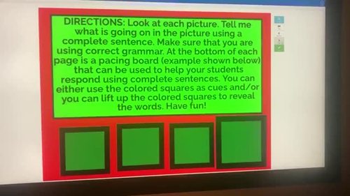 BOOM CARDS: What Are The Animals Doing? #22: Describing with Complete ...