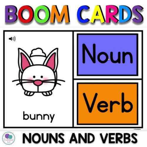 Boom Cards Nouns by Firstieland | Teachers Pay Teachers