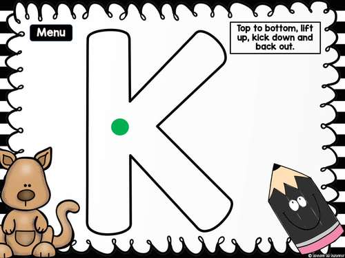 Capital Letter Formation by Lauren's lil Learners | TPT