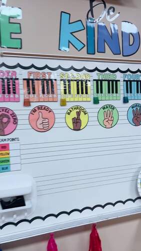 Music Classroom Piano Incentive System | Behavior Management | Pre K - 8th