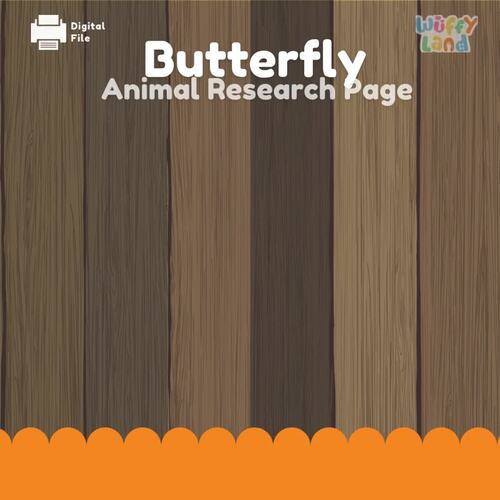 Butterfly Life Cycle Bundle | Animal Research Project & Montessori 3 ...