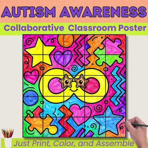 Autism Acceptance Month Collaborative Poster | Neurodiversity Infinity ...