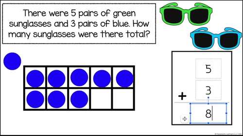 Beginning Word Problems Add & Subtract to 10 | Exit Tickets | TPT