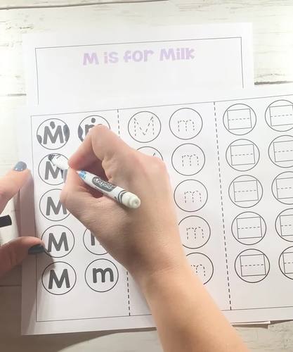 Letter M Art Project by Little Owl Academy | Teachers Pay Teachers