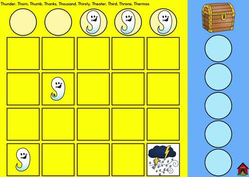 Digital Halloween Articulation Cariboo Game by Jennie's Speech Room