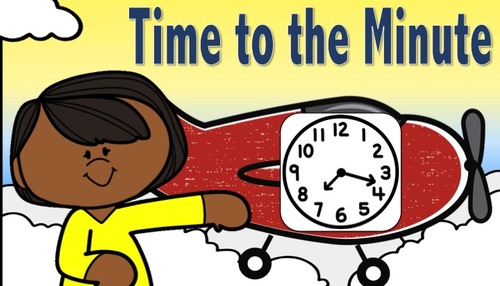 Time to the Minute: Telling Time: Math Brain Break by Move and Groove Math