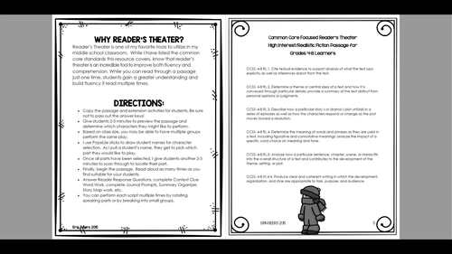 ELA Emergency Sub Plans for Middle School Vol. 2 | TPT