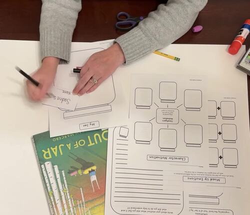 Out of A Jar: Book Companion & Art Project for Expressing Big Feelings