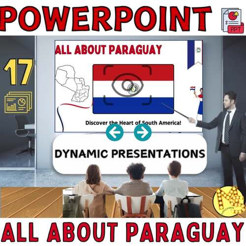 NO PREP All About Paraguay PowerPoint Hispanic Heritage Month Activity ...