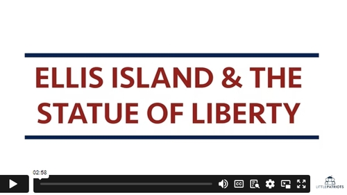 Ellis Island and the Statue of Liberty Video- Kindergarten | TPT