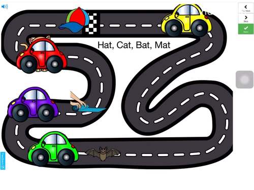 Boom Cards: Racecar Roundup Medial /R/ by Ausome SLP | TpT