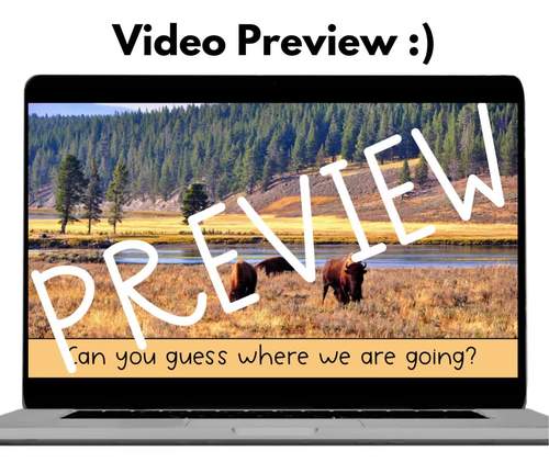 Virtual Field Trip Yellowstone National Park in the Spring by Teach or ...