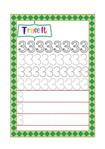 Toddlers Curriculum | Number "3" Activities by Brainstorm Preschool
