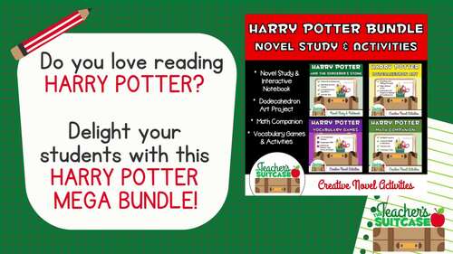 Harry Potter and the Sorcerer's Stone - MEGA BUNDLE | TPT