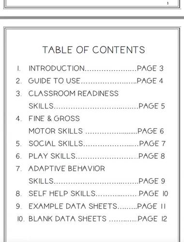 Bundle Preschool Inclusion Skill Assessment and IEP Goal Bank | TpT