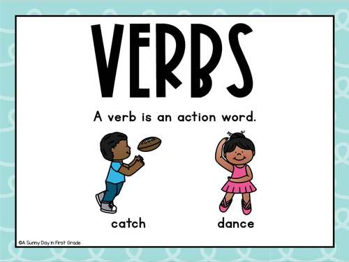 Nouns & Verbs for Google Slides™ by A Sunny Day in First Grade | TPT